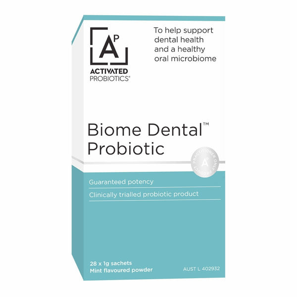 Biome Dental Probiotics - 28 satchets – Aroha Health by Jo Spies